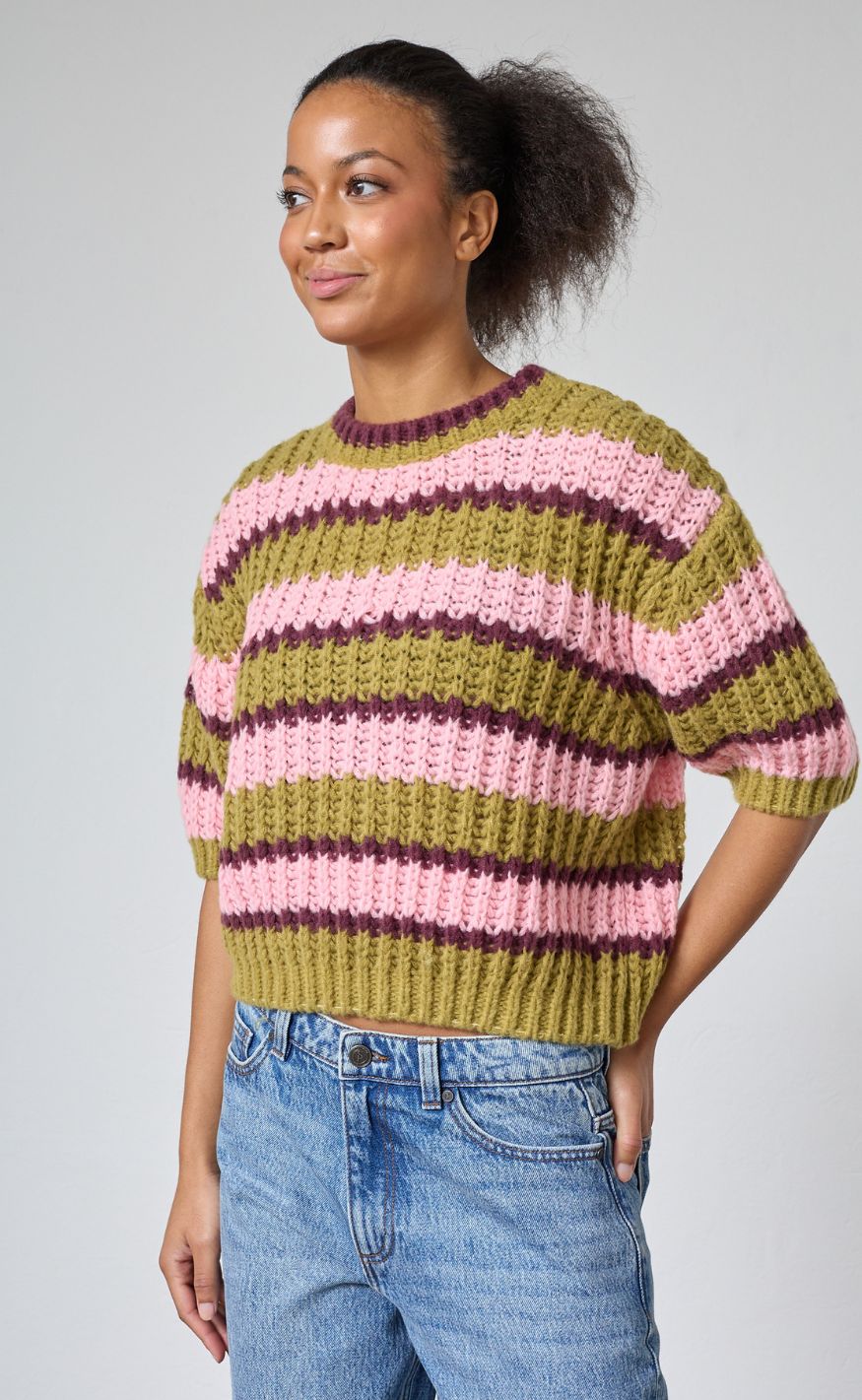 Sisters Point Pullover - KRISSY-PU - Lime Comb | Rask levering ...