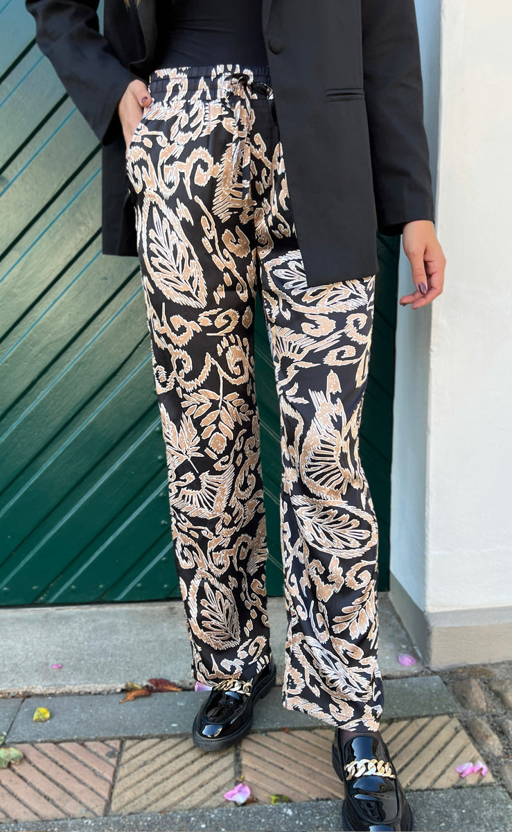 Say INA Copenhagen Bukser - Ida - Brown Leaf | Rask levering ...