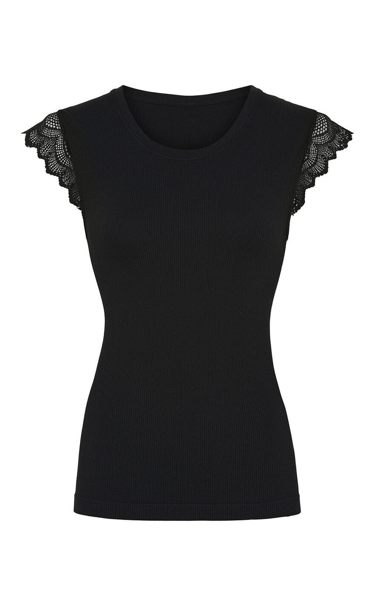 Tim & Simonsen Topp - Lillibeth - Nero | Rask levering | Fashionbystrand